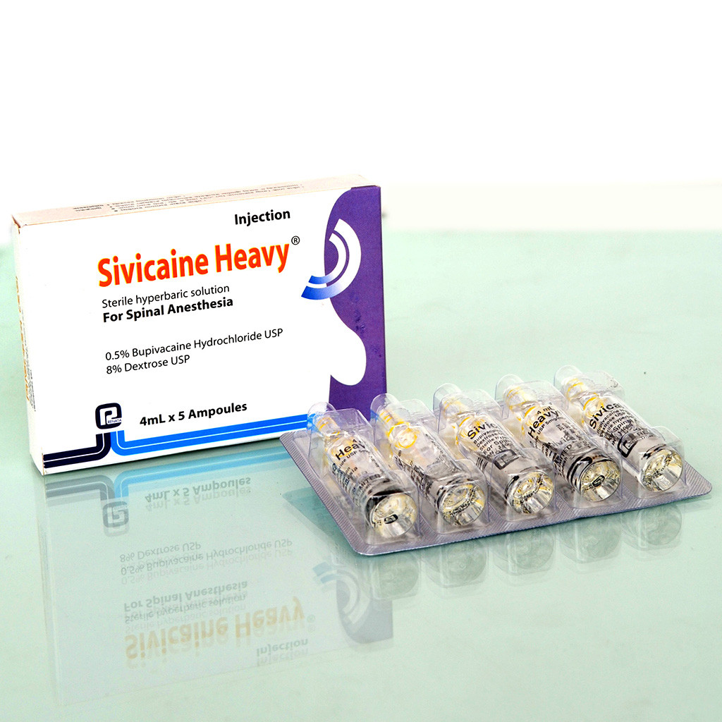 Sivicaine Heavy Intraspinal Injection 0.5%+8% : Uses, Dosage, Side ...