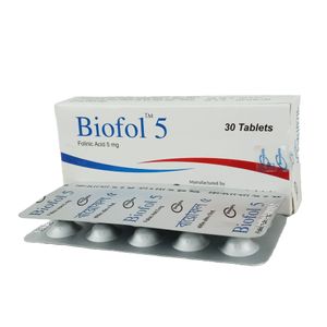 Biofol 5 mg Tablet এর কাজ, খাওয়ার নিয়ম, পার্শ্বপ্রতিক্রিয়া, সতর্কতা ...